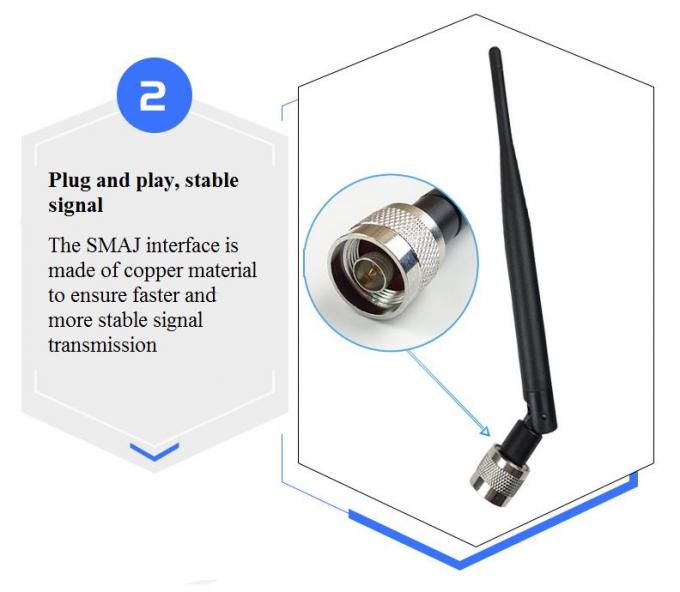 Five Frequency 3G GPRS GSM Glue Stick Antenna With N Type Connector