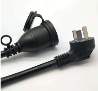High Performance Bare Copper Male to Female CCC Approval Power Cords ...