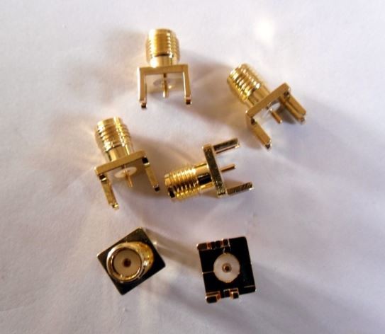 50 75 Ohm Deflection SMA Connector With Brass Shell